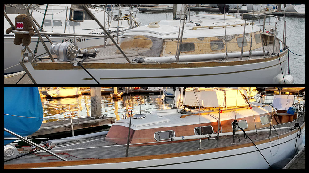 Refreshing the brightwork | American Vagrant